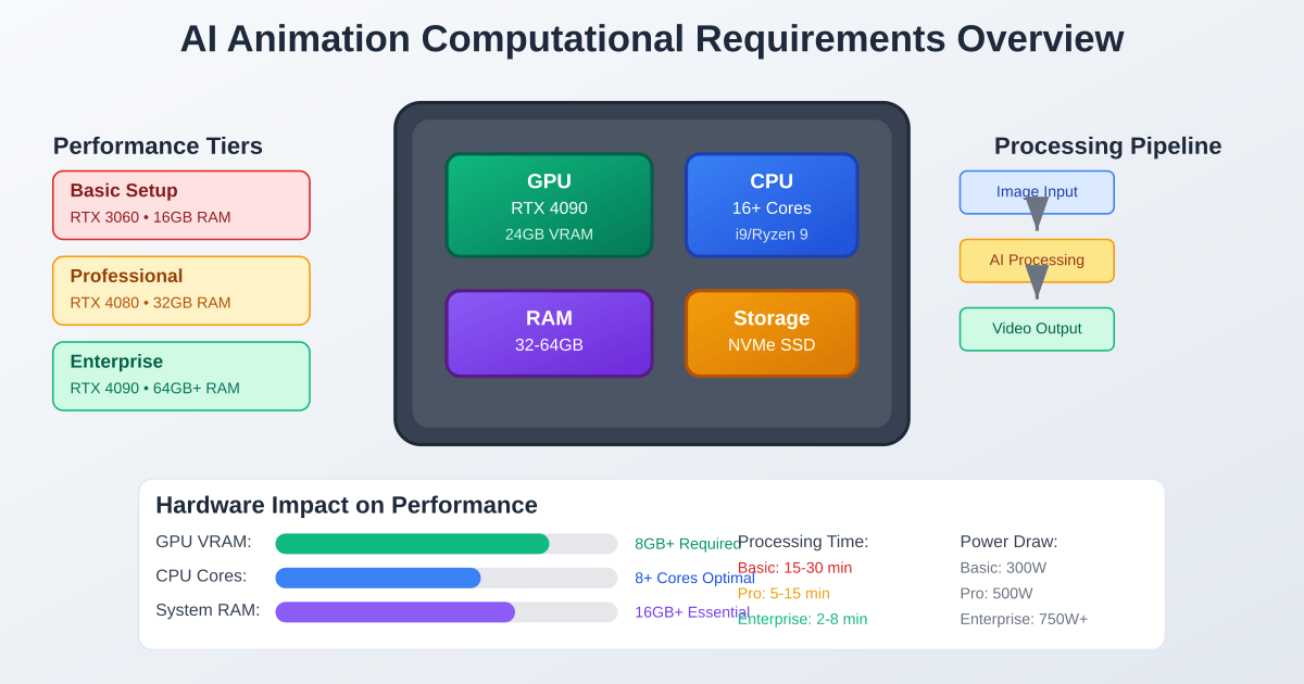 Understanding the Computational Requirements for AI Animation ...